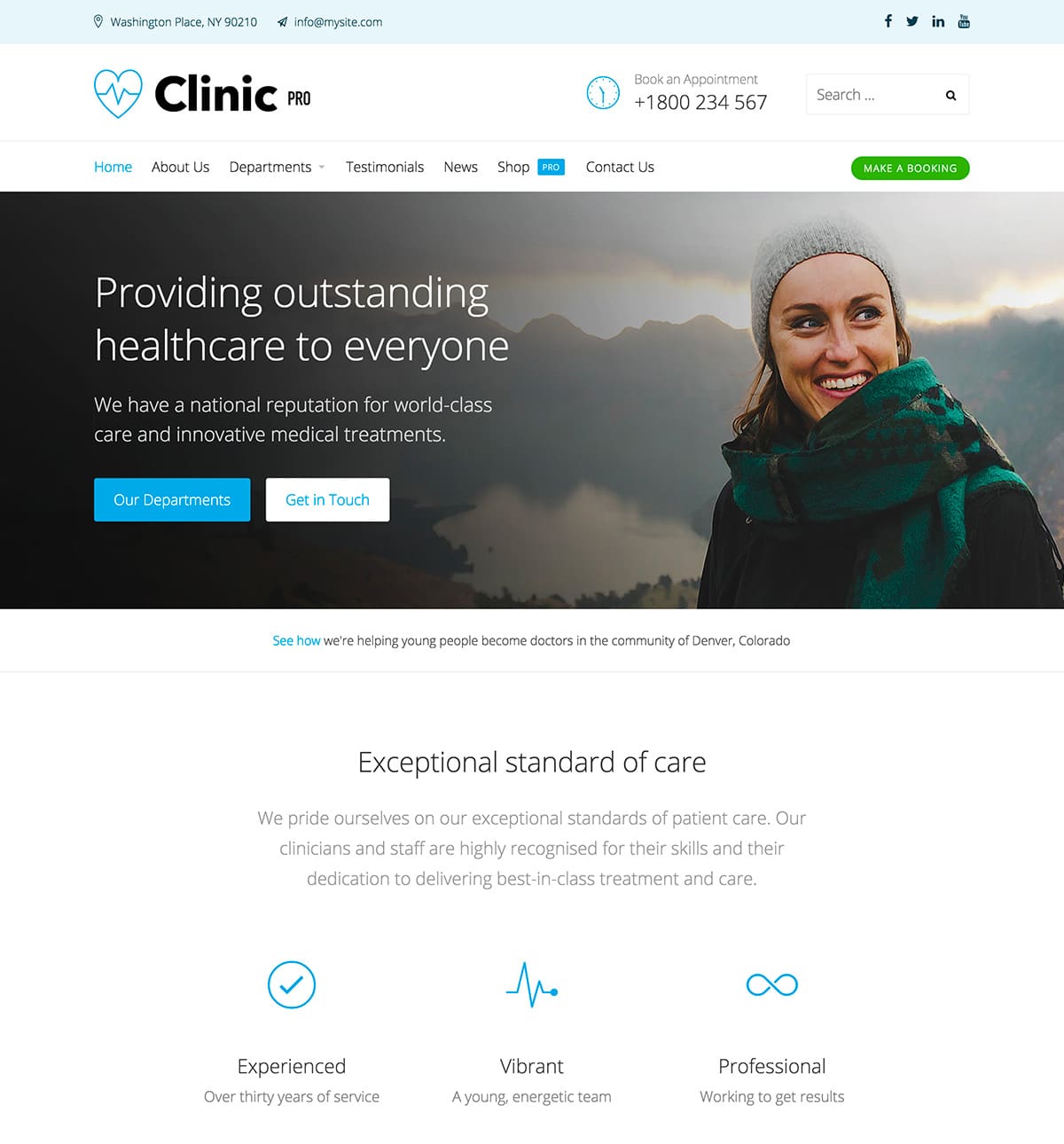 Clinic Pro Offer - Create and Code