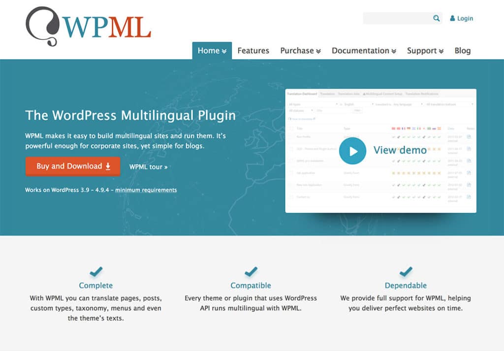 WPML - Translate your WordPress Website into Multiple Languages